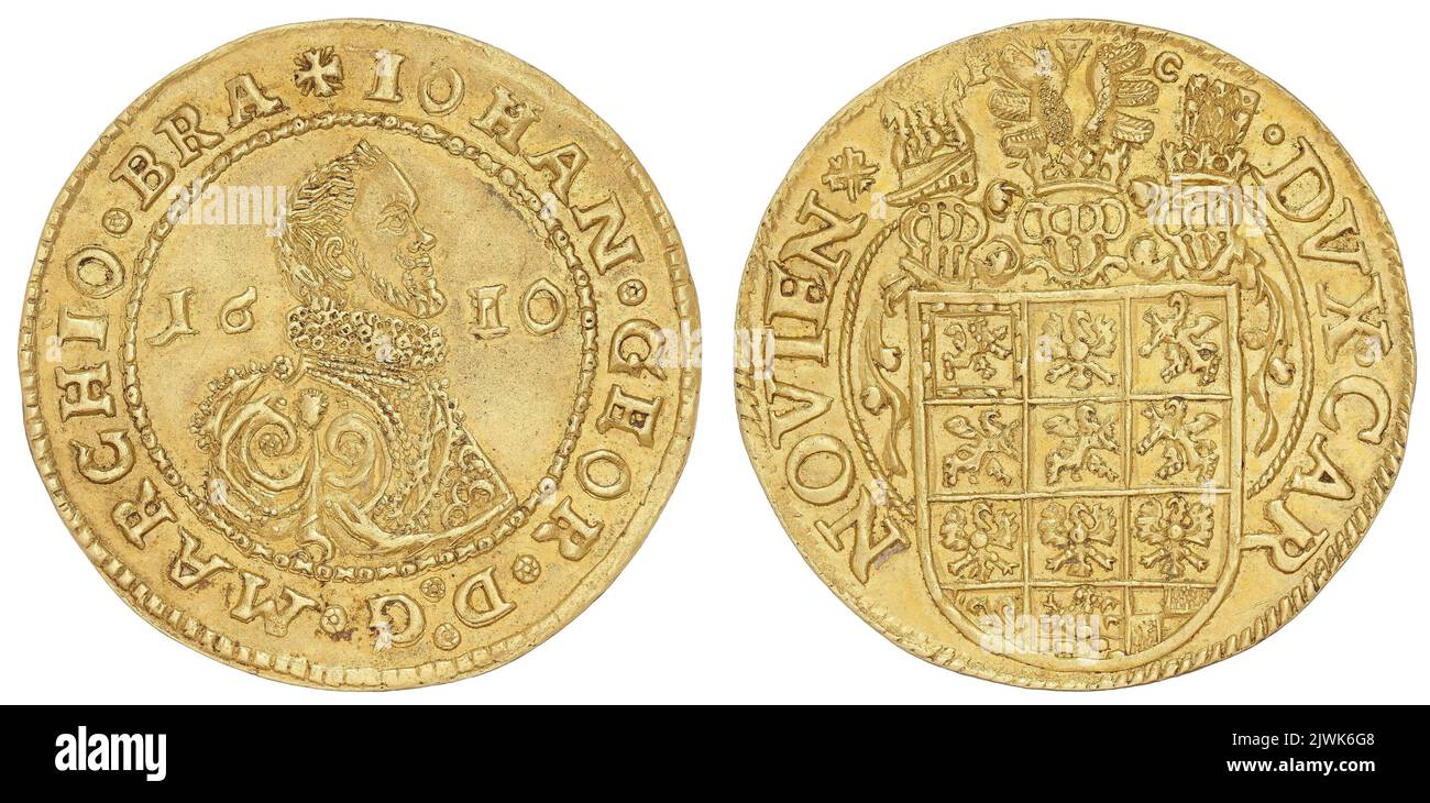 3 ducats (1 thaler stamp). Jan Jerzy Hohenzollern (książę karniowski ...