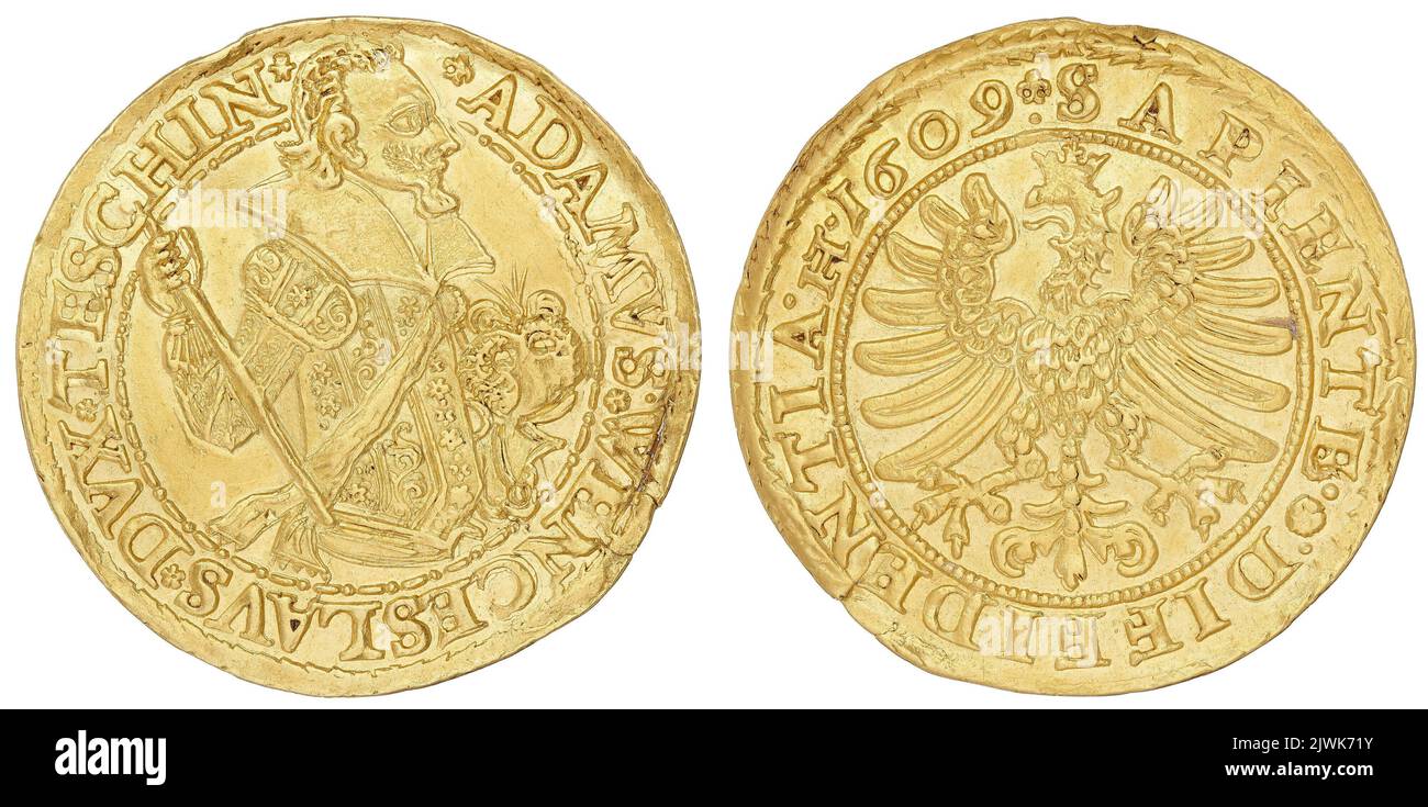 5 ducats (thaler stamp). Adam Wacław (książę cieszyński ; 1579-1617 ...