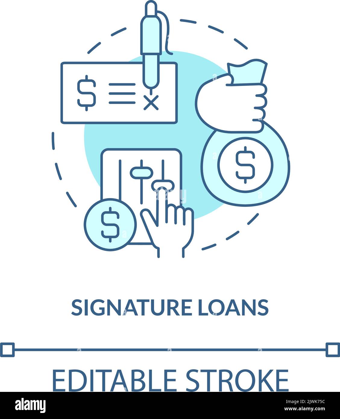 Signature bank logo Stock Vector Images - Alamy