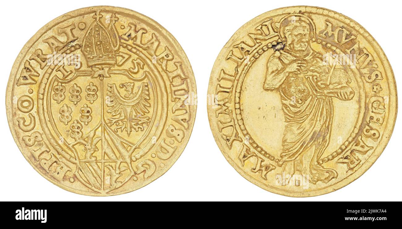 ducat. Marcin Gerstmann (książę nyski ; biskup wrocławski ; 1574-1585 ...