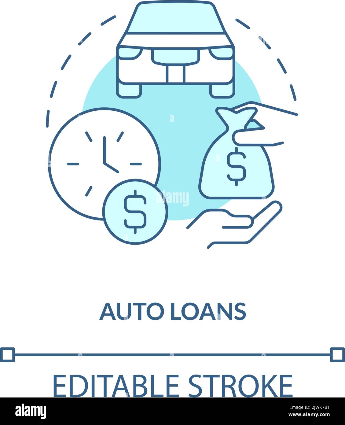 Auto loan debt Cut Out Stock Images & Pictures - Alamy