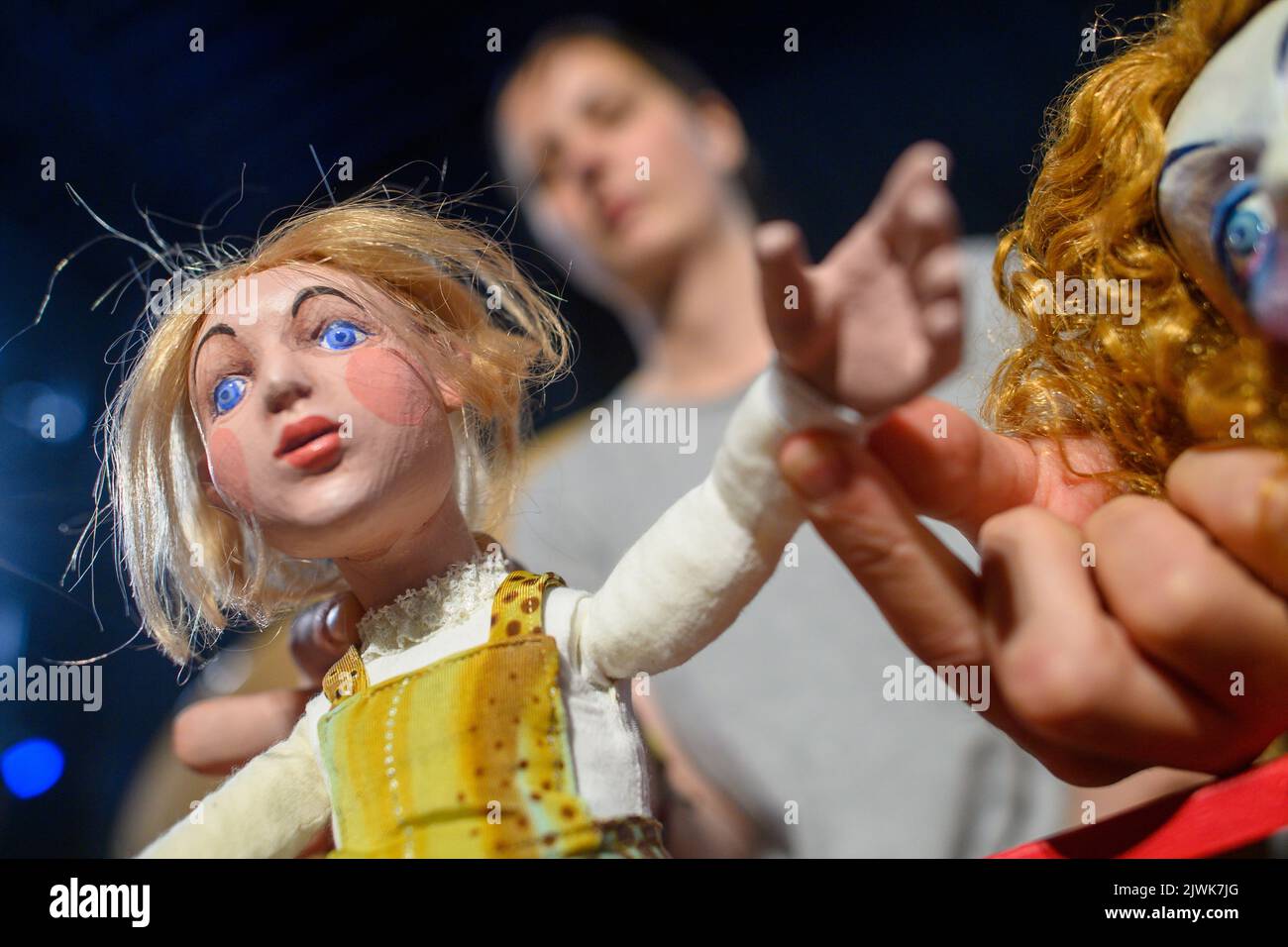 The seven puppeteers hi-res stock photography and images - Alamy