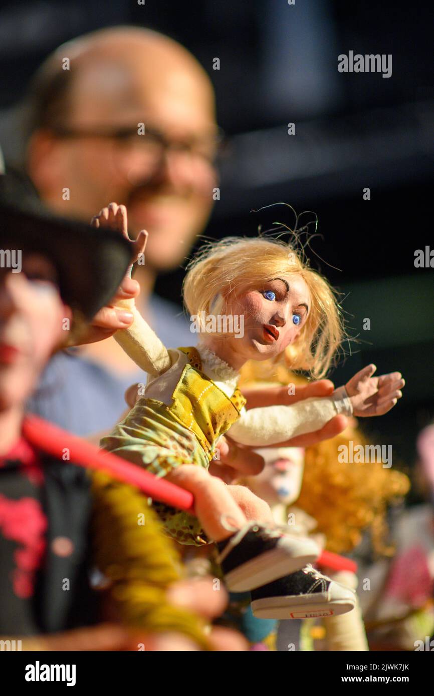 The seven puppeteers hi-res stock photography and images - Alamy