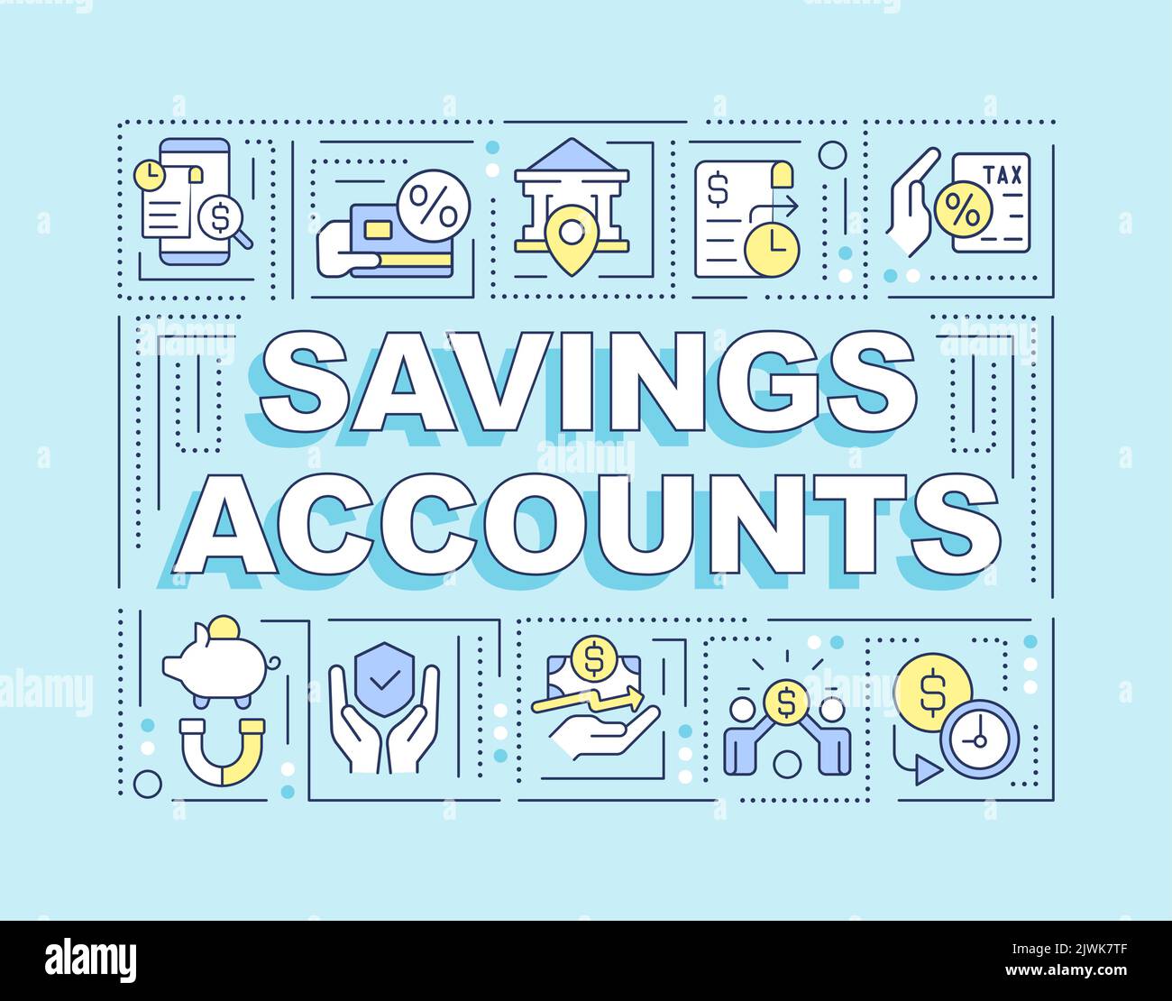 General and savings banking Stock Vector Images - Alamy