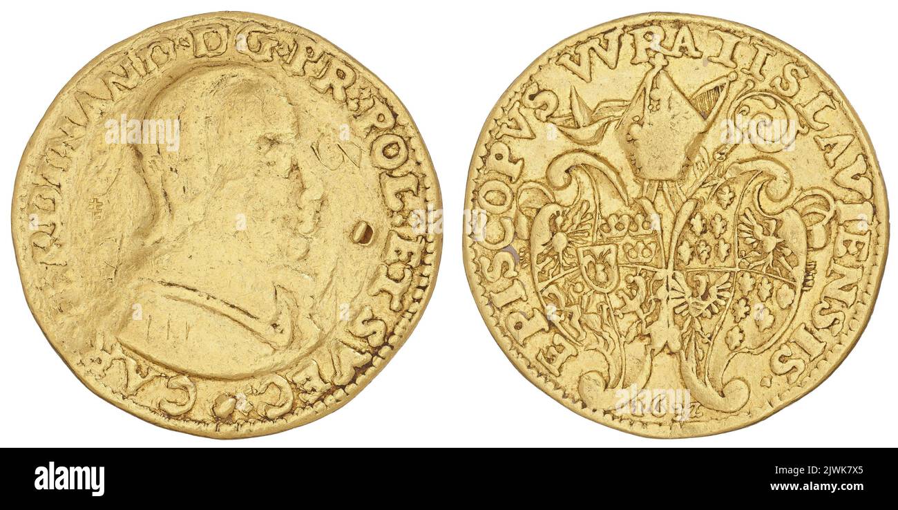 3 ducats. Karol Ferdynand Waza (książę nyski ; biskup wrocławski ; 1625 ...