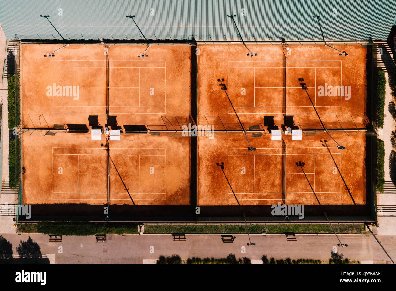 Padel courts hi-res stock photography and images - Alamy