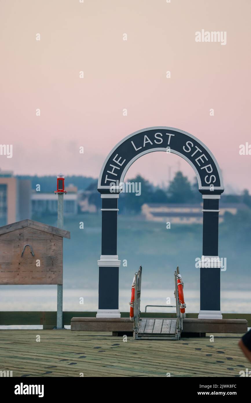 Pier of the last steps hi-res stock photography and images - Alamy