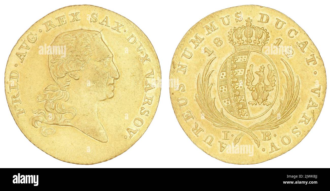 ducat. Fryderyk August (król saski, książe warszawski; 1750-1827 ...