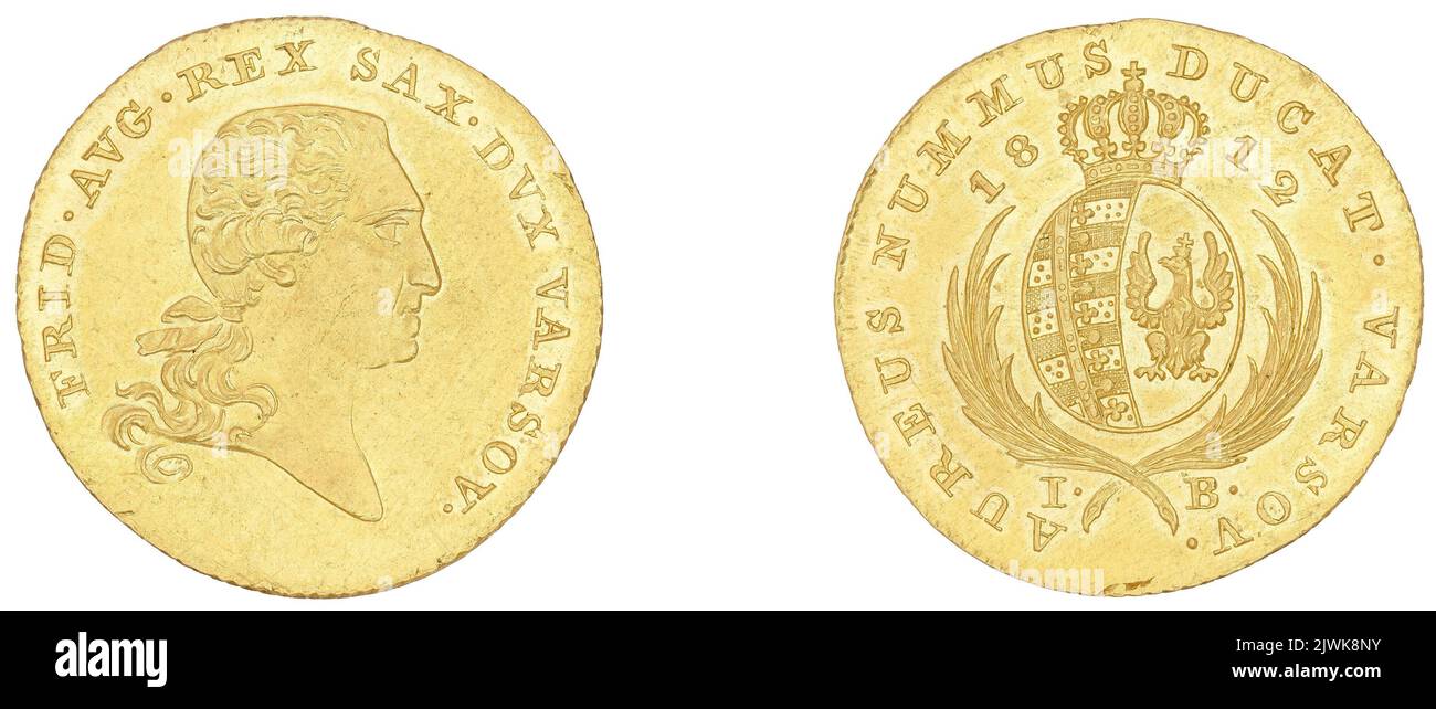 ducat. Fryderyk August (król saski, książe warszawski; 1750-1827 ...