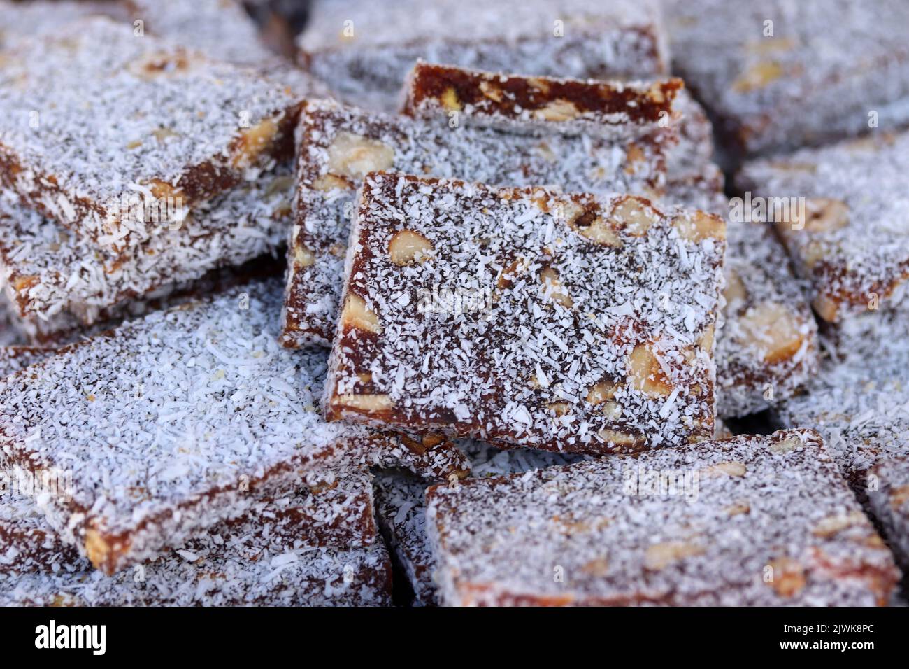 Turkish delight with carrots. Turkish foods Stock Photo - Alamy