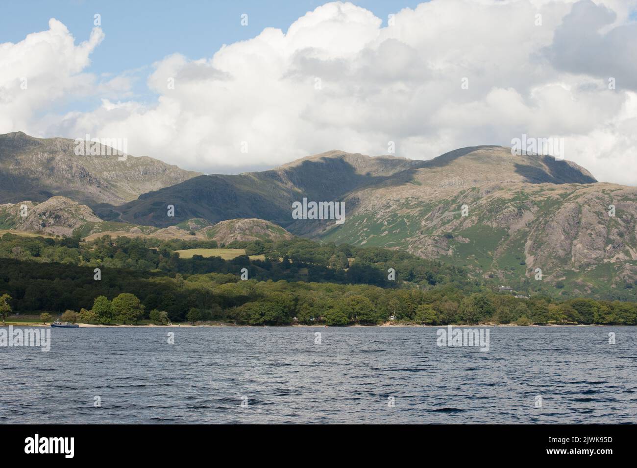 Coniston Water Lake District Cumbria England UK Stock Photo - Alamy