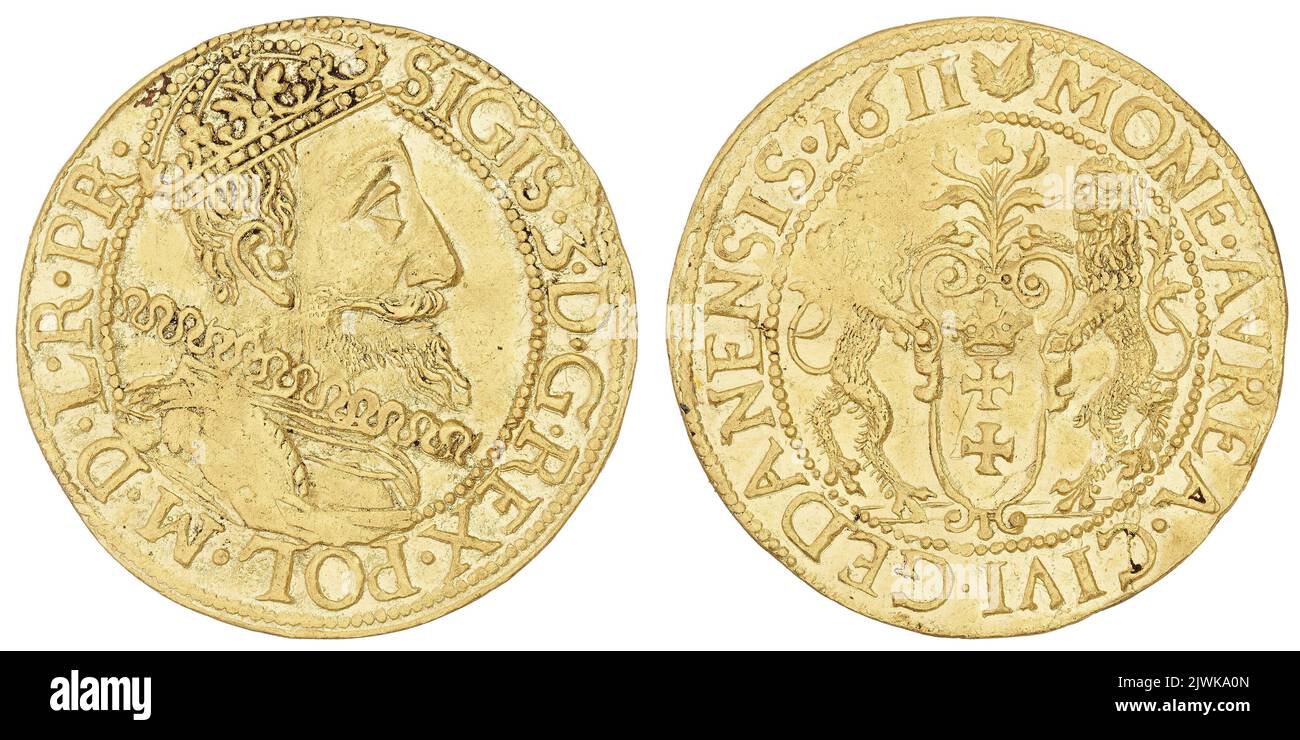 Gdańsk ducat. Zygmunt III Waza (król polski ; 1587-1632), ruler, Klüwer ...