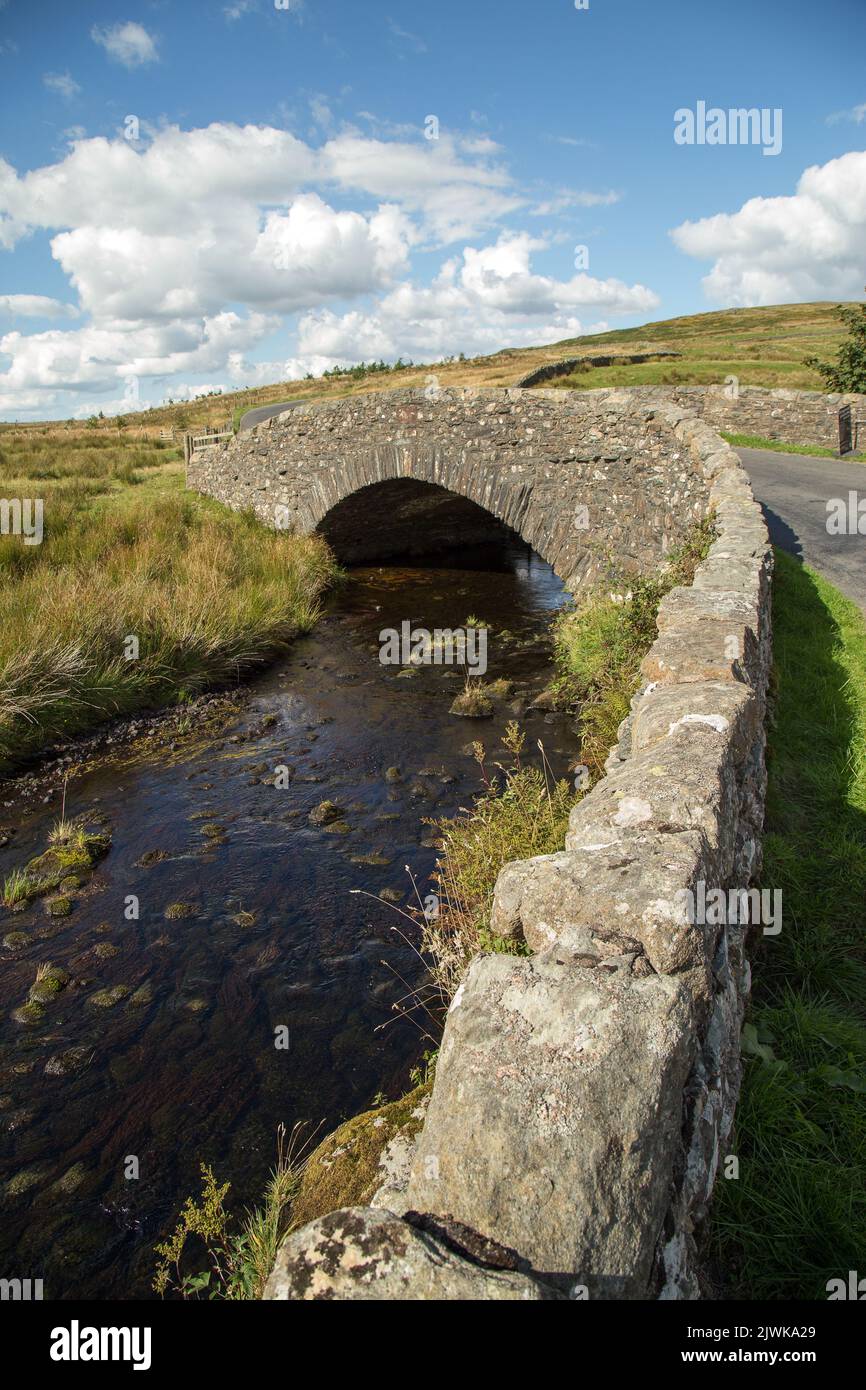 bridge Crosby Gill Lake District Cumbria England UK Stock Photo - Alamy