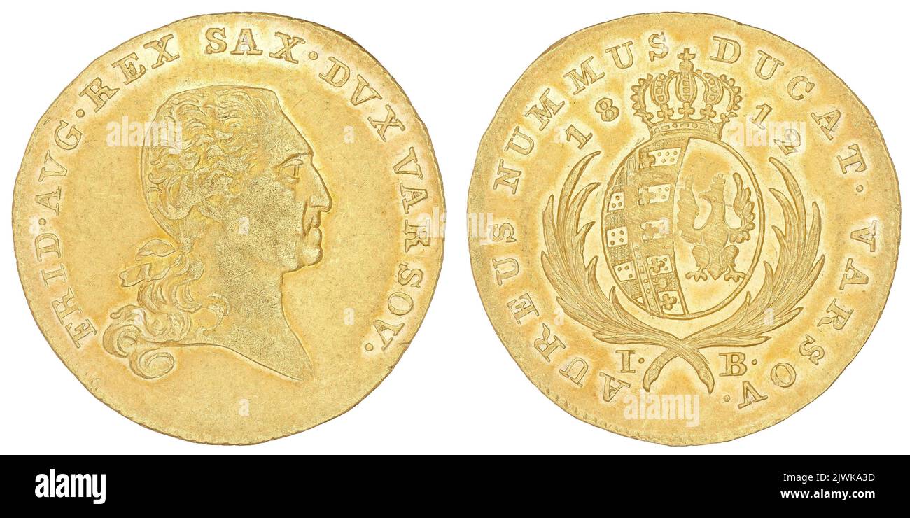 ducat. Fryderyk August (król saski, książe warszawski; 1750-1827 ...
