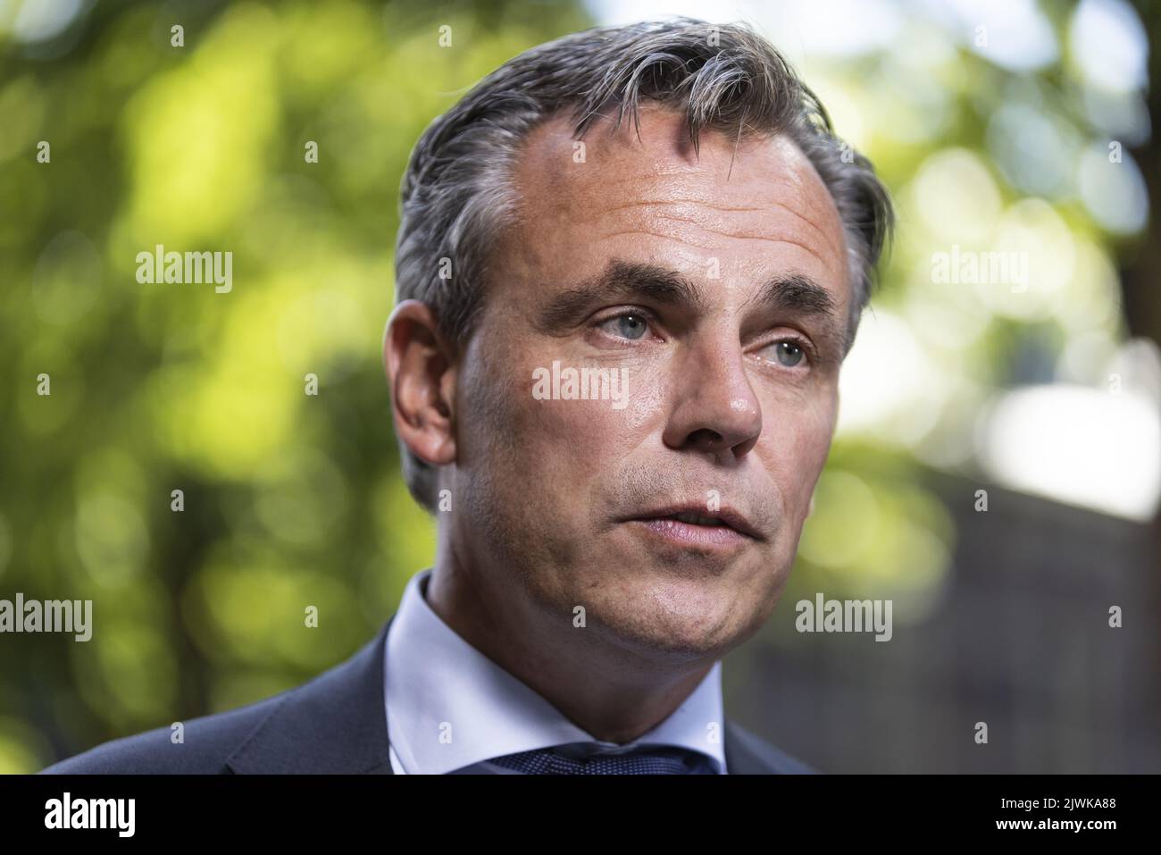 2022-09-06 11:58:03 THE HAGUE - Mark Harbers Minister of Infrastructure ...