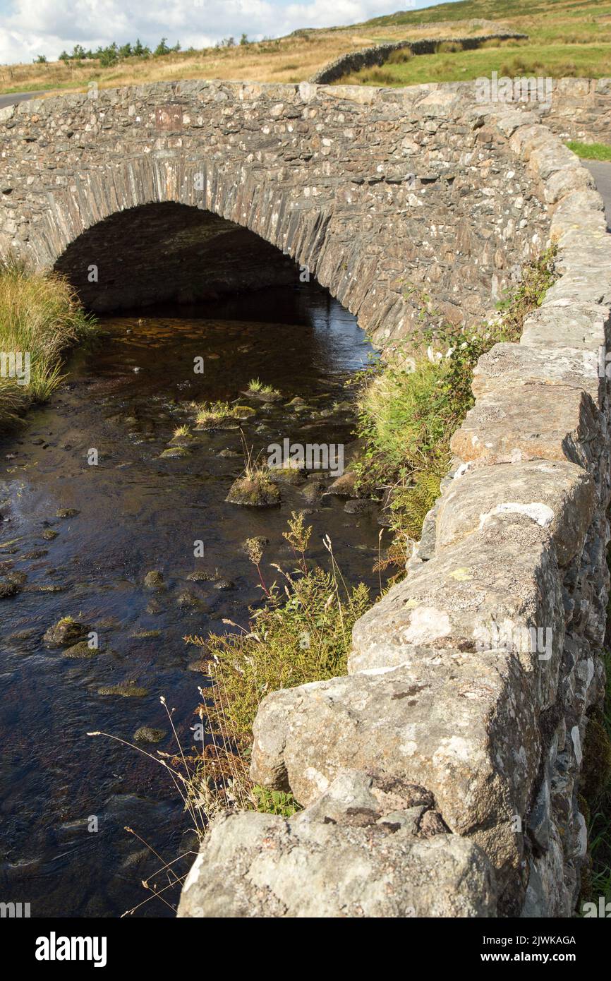 bridge Crosby Gill Lake District Cumbria England UK Stock Photo - Alamy