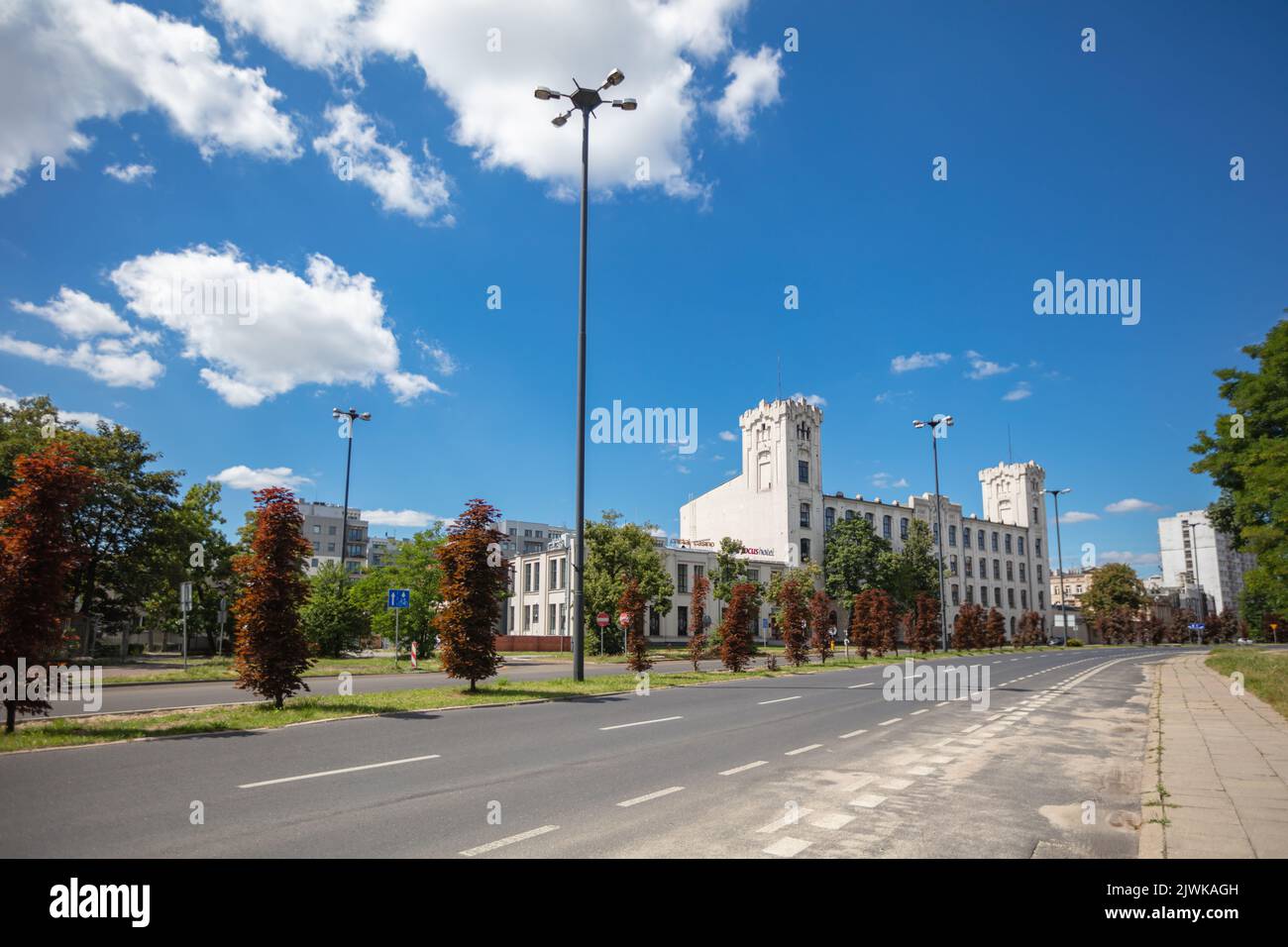 Lodz, Poland - August 7, 2022: Focus Hotel (former wool factory) in ...