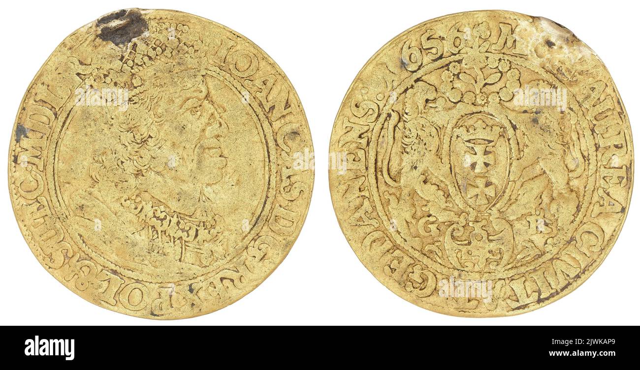 Gdańsk ducat. Jan II Kazimierz Waza (król Polski ; 1648-1668), ruler ...