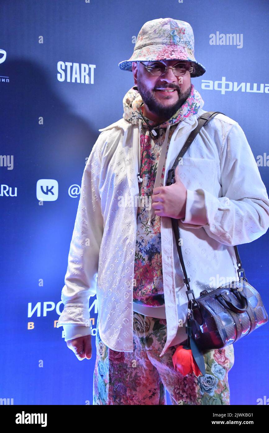 Moscow. The singer Philip Kirkorov on a premiere of the film 'A twist ...