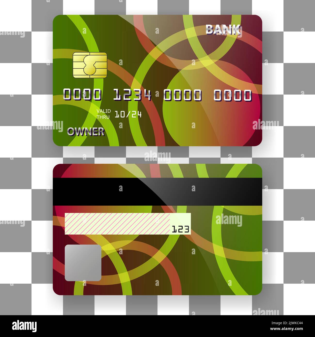 banking card template background pink stripe elegant design art ...
