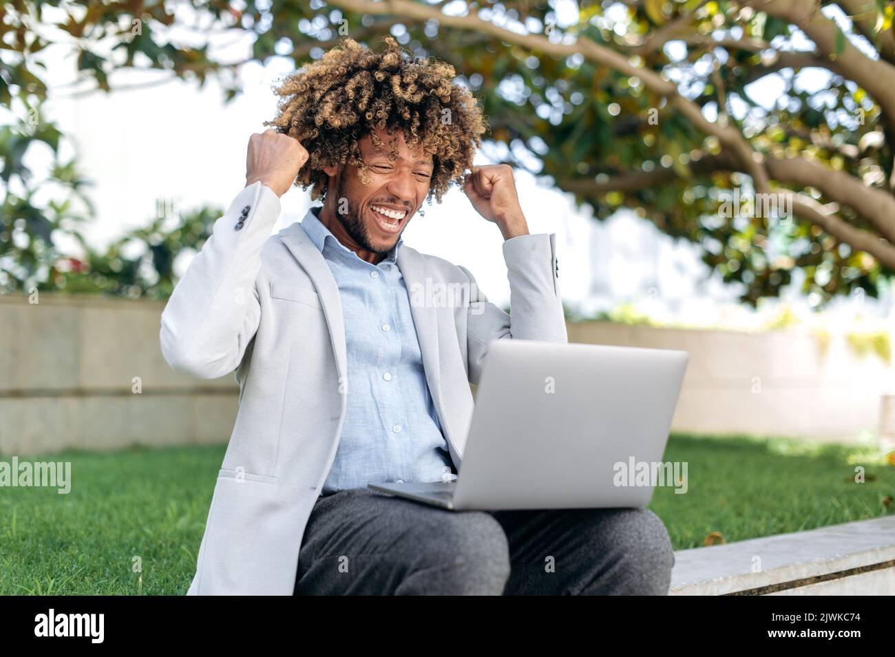 Mixed race entrepreneur sit hi-res stock photography and images - Alamy