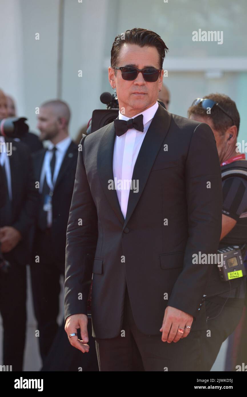 Venice, Italy. 05th Sep, 2022. VENICE, ITALY - SEPTEMBER 05: Colin ...