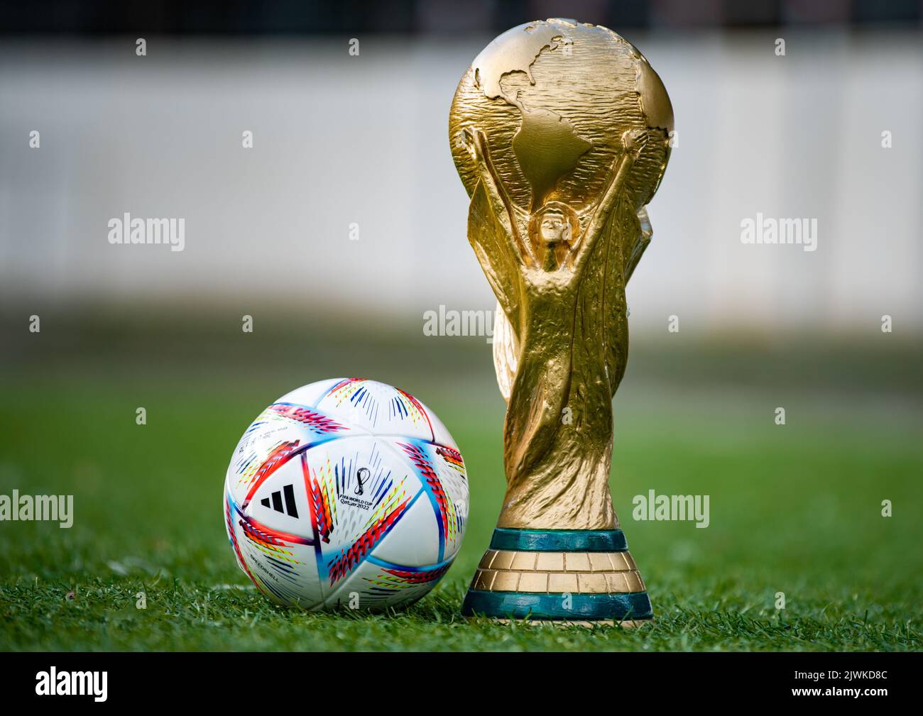 September 3, 2022, Doha, Qatar. FIFA World Cup and official Adidas Al ...
