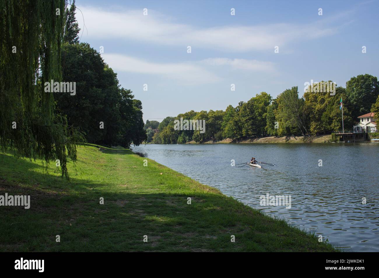 Po river fountain in torino hi-res stock photography and images - Alamy