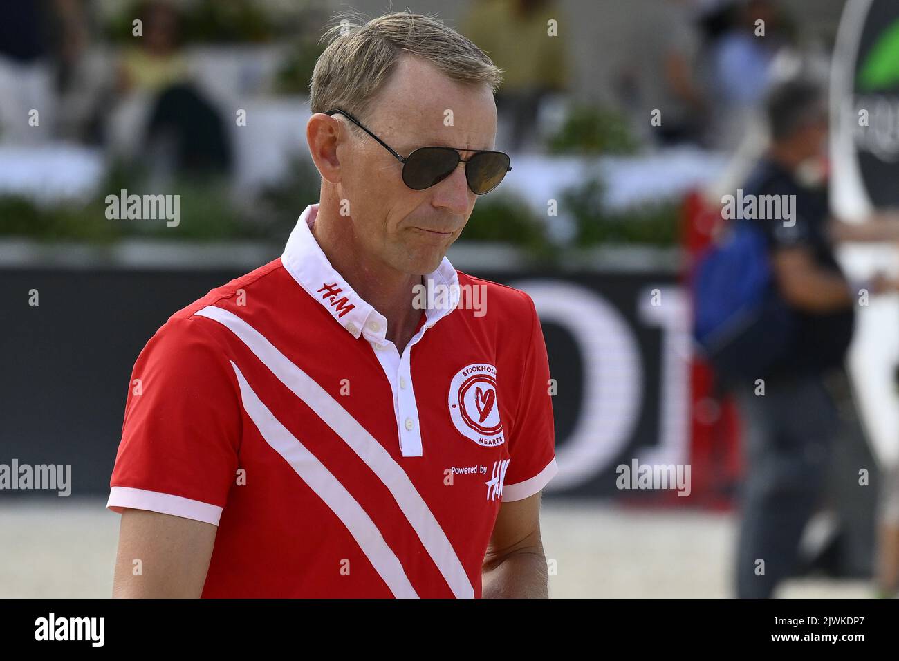 PEDER FREDRICSON (SWE), during the GCL of Rome R2 - 1.55m Against the ...