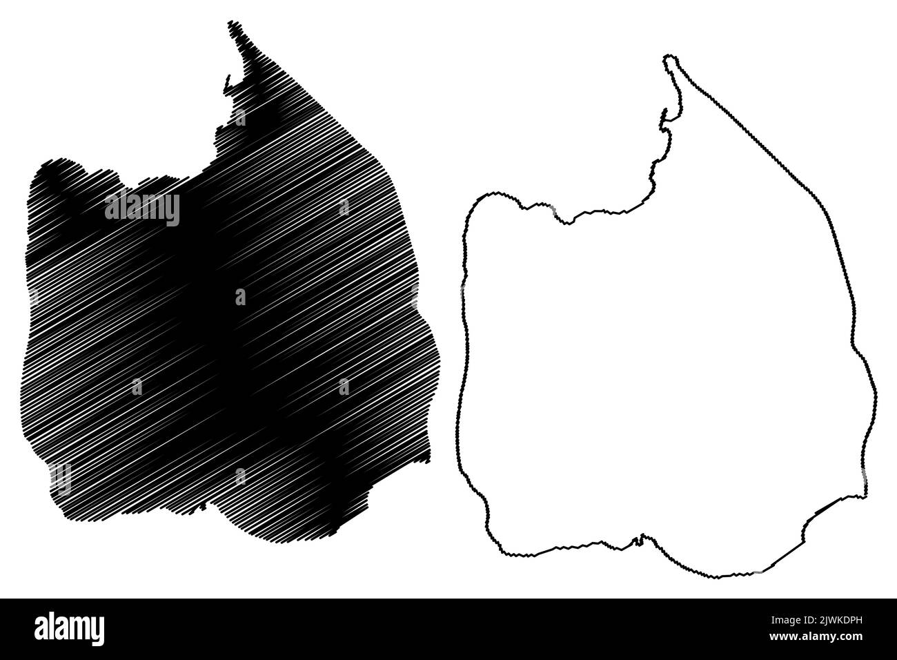 Nicobar island map Black and White Stock Photos & Images - Alamy