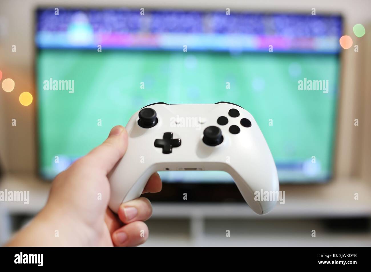 Football console hi-res stock photography and images - Alamy