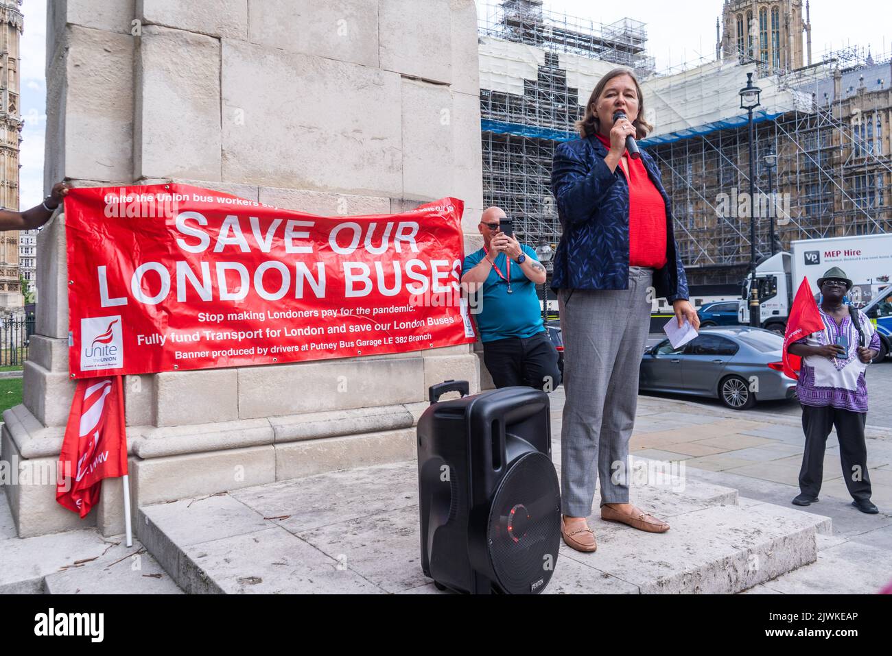 London UK. 6 September 2022. Fleur Anderson Labour, MP for Islington ...