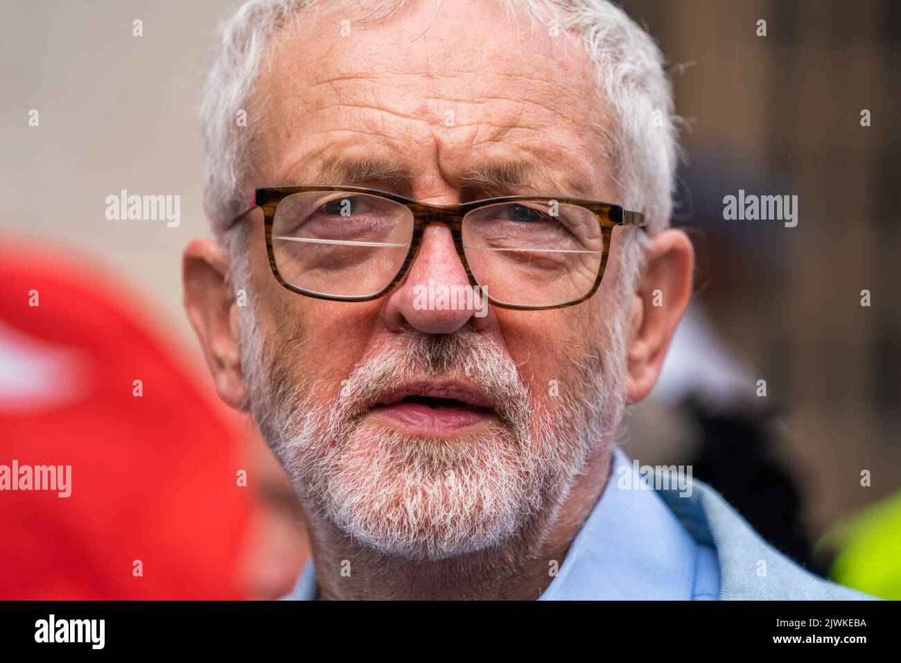 London UK. 6 September 2022. Jeremy Corbyn, MP for Islington North ...