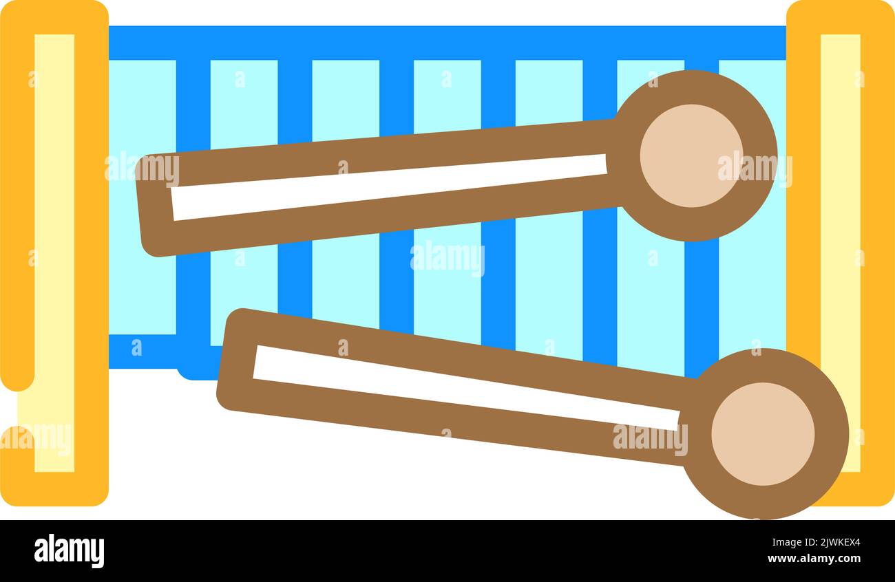 music kid leisure color icon vector illustration Stock Vector Image ...