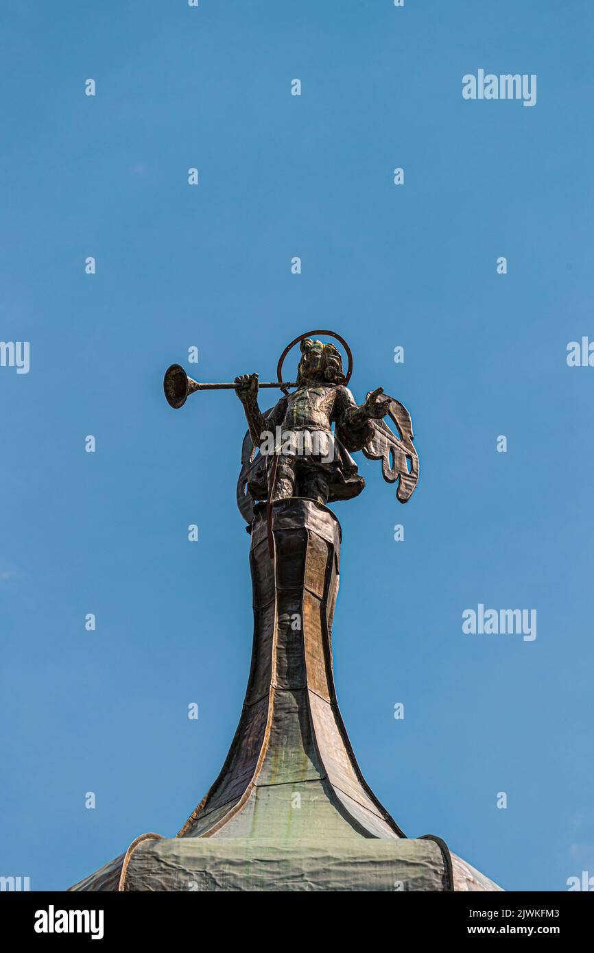 Italy Veneto Canale d'Agordo - Church of St John the Baptist / Bell ...