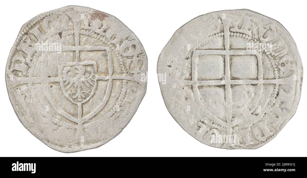 schilling. Zakon krzyżacki (1190-), issuer, Paweł von Russdorf (wielki ...