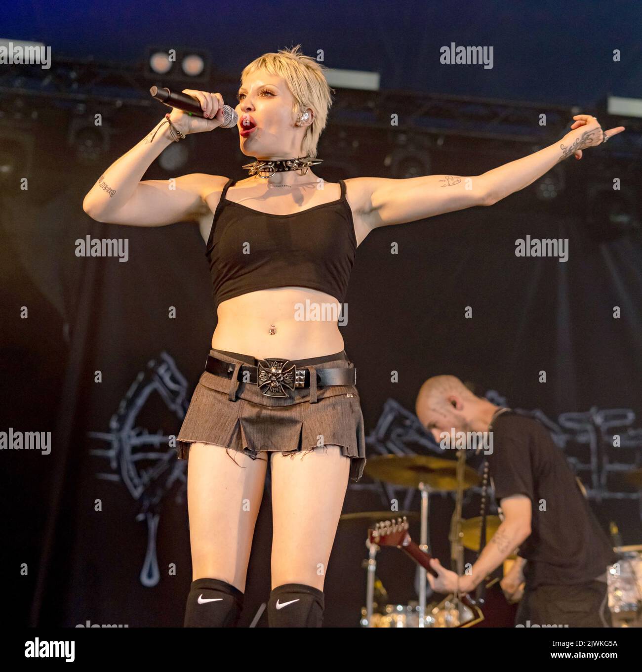 Cassyette at the Reading festival 2022 photo by Mark Anton Smith Stock Photo - Alamy