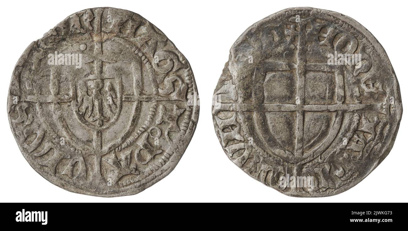 schilling. Zakon krzyżacki (1190-), issuer, Paweł von Russdorf (wielki ...