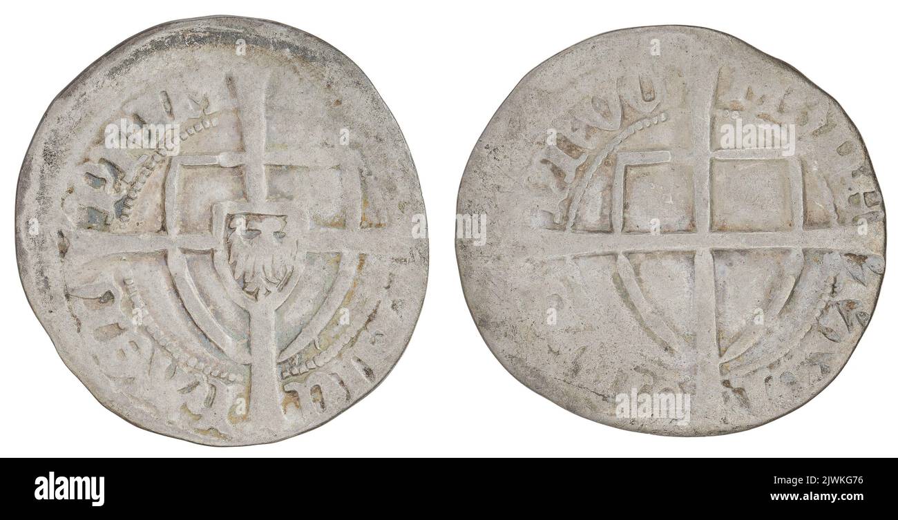 schilling. Zakon krzyżacki (1190-), issuer, Michał Küchmeister (wielki ...