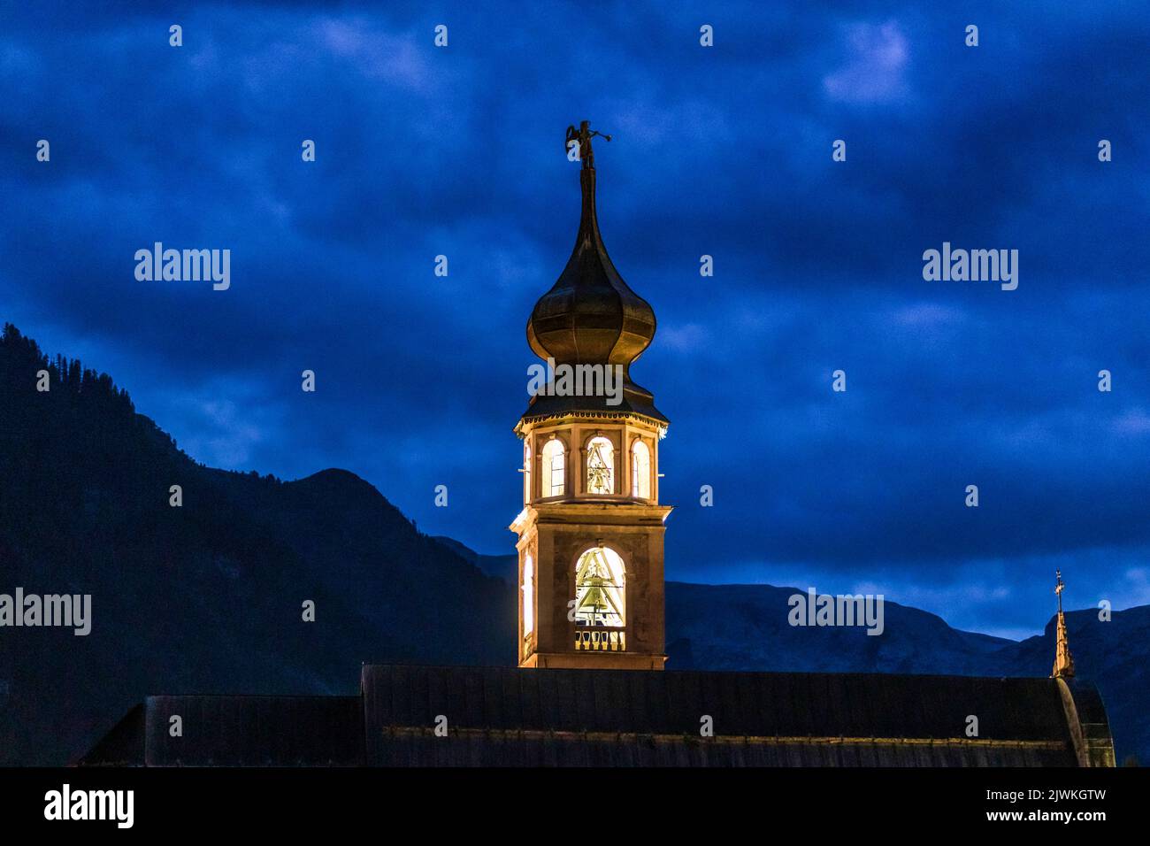 Italy Veneto Canale d'Agordo - Church of St John the Baptist - Bell ...