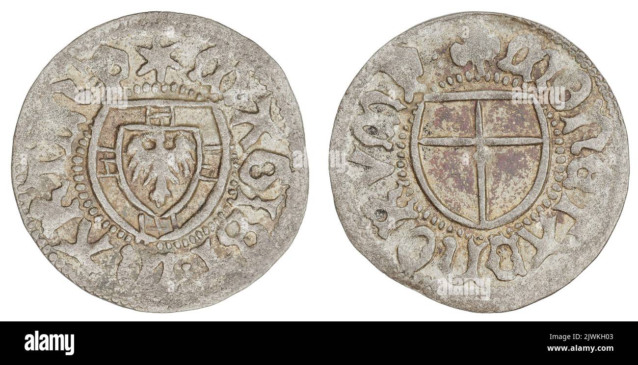 schilling. Zakon krzyżacki (1190-), issuer, Wesner, Hans (fl. 1480 ...