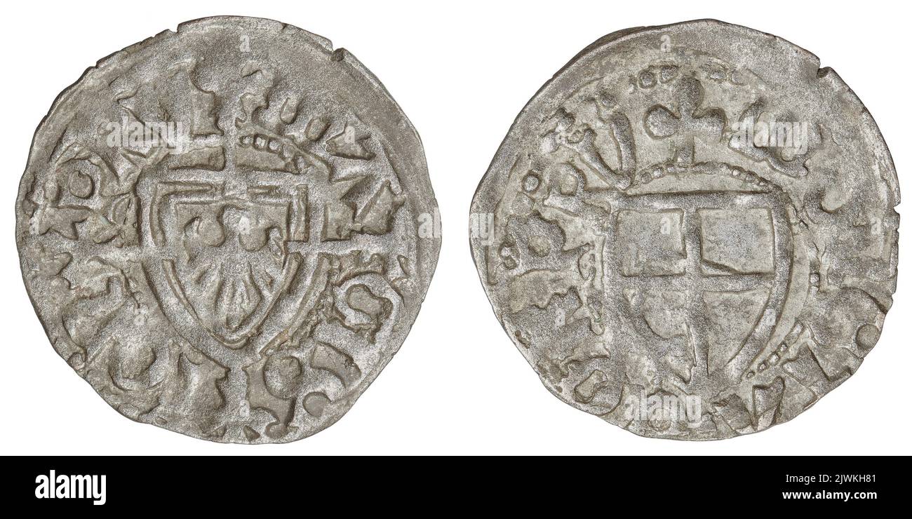 schilling. Zakon krzyżacki (1190-), issuer, Wesner, Hans (fl. 1480 ...