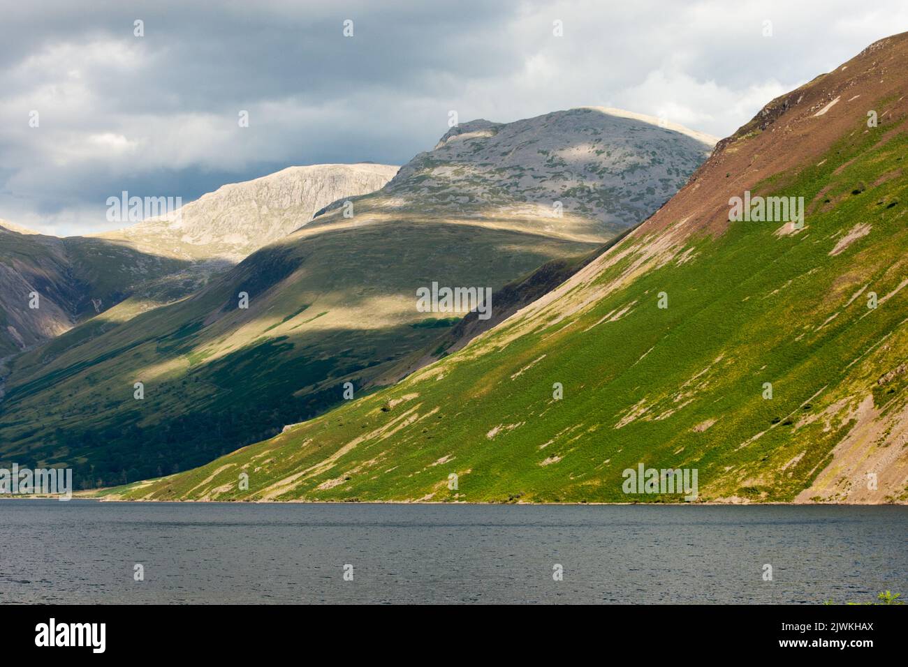 Wast Water Wastwater Wasdale Lake District Cumbria England UK Stock ...