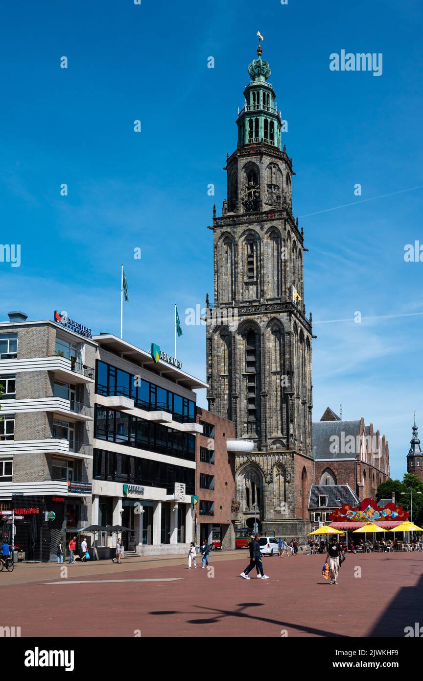 Groningen market square hi-res stock photography and images - Alamy