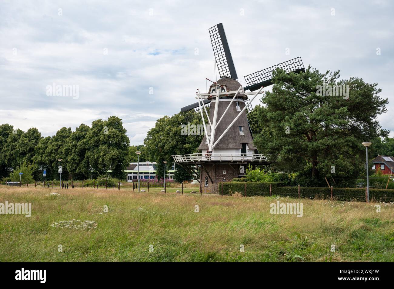 Uffelte, Holtingerveld, The Netherlands, 07 20 2022 - Old wooden ...