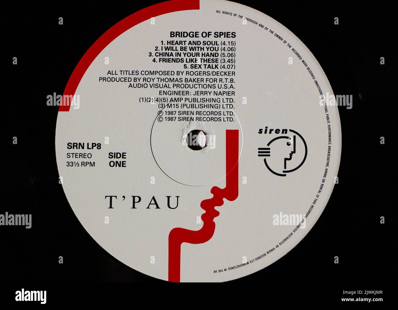 T`pau hi-res stock photography and images - Alamy