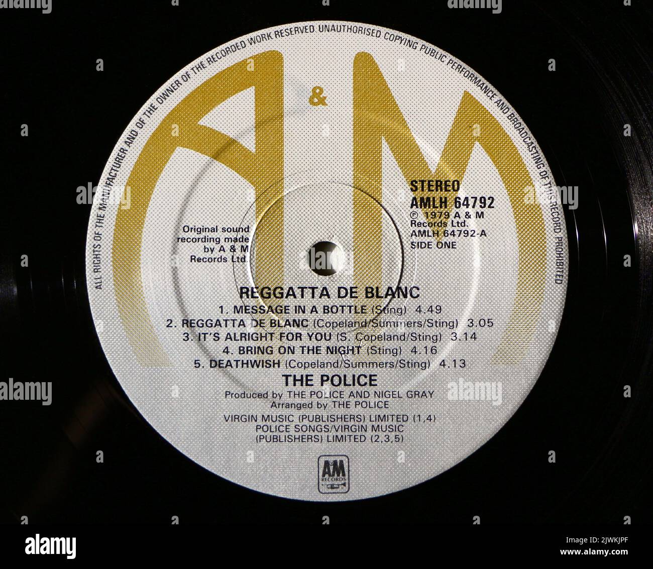 Police reggatta de blanc hi-res stock photography and images - Alamy