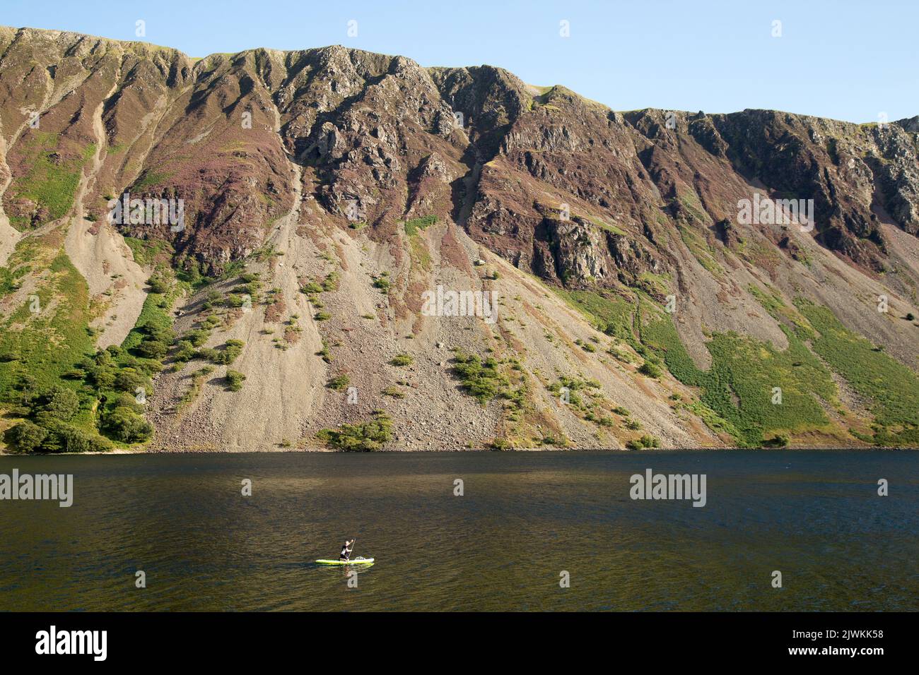 Wast Water Wastwater Wasdale Lake District Cumbria England UK Stock ...