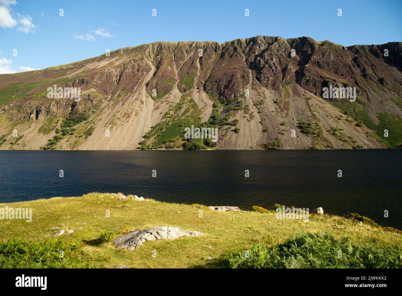 Wast Water Wastwater Wasdale Lake District Cumbria England UK Stock ...