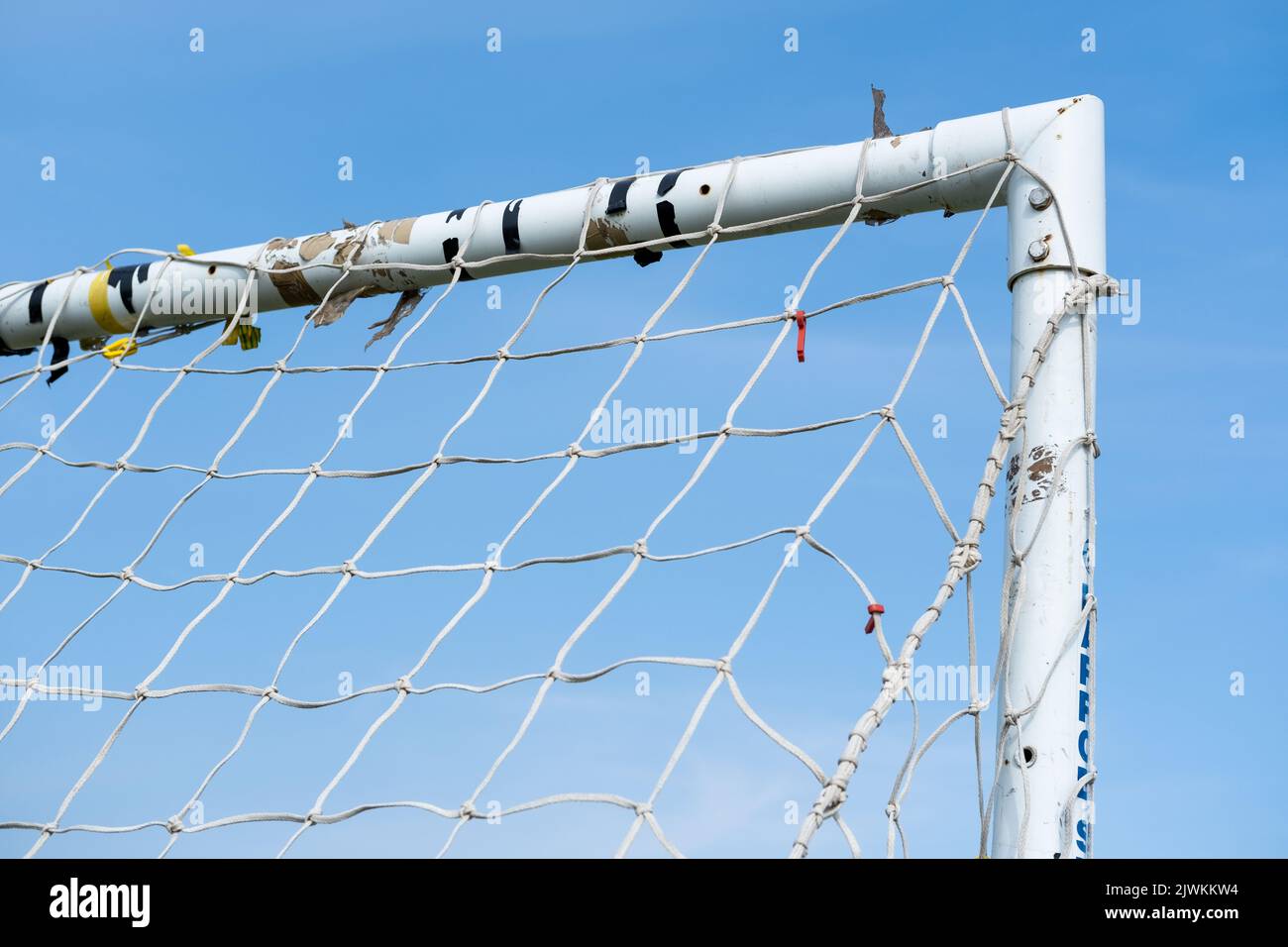 Football goalposts hi-res stock photography and images - Alamy